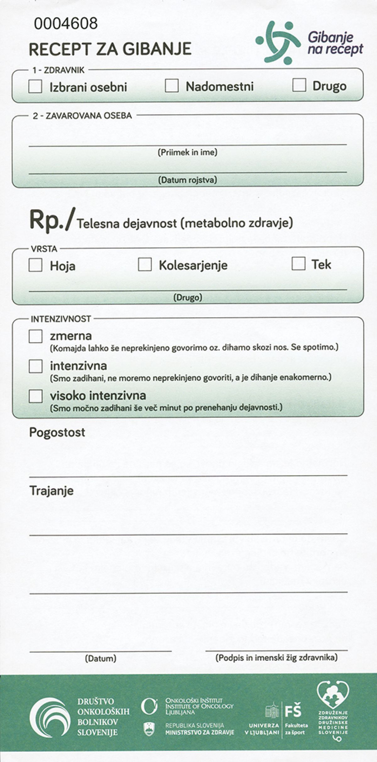 Gibanje od zdaj na recept | Revija Vzajemnost